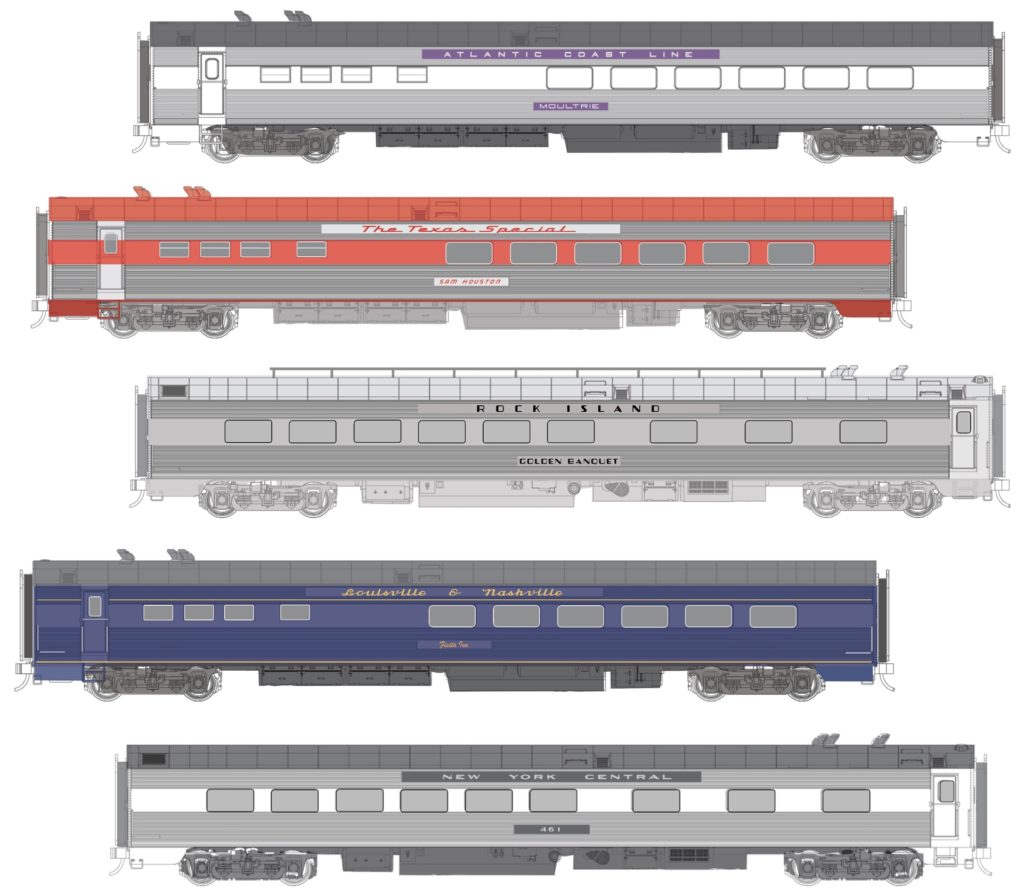 RailSmith-'Fluted Feast'- Diner Fleet – Lowell Smith Signature Series