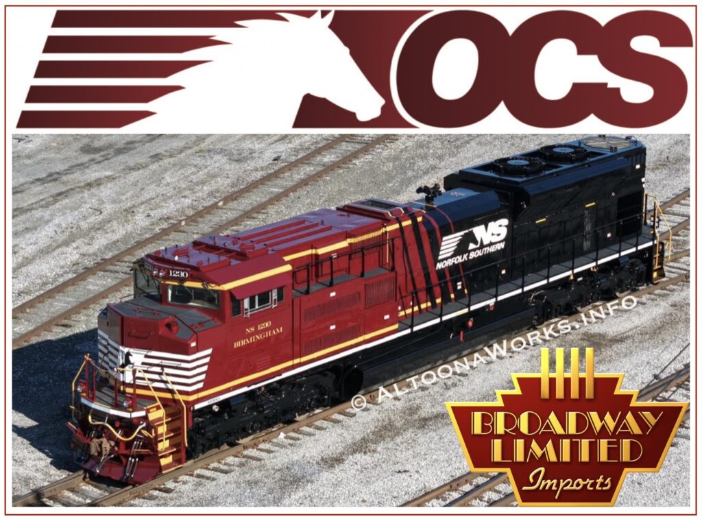 'OCS' NS SD70Ace Atlanta-DCC Sound – Lowell Smith Signature Series