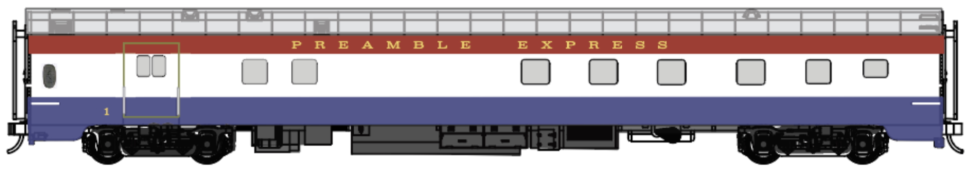 AFT - Preamble Express - Car 1 - The Dorm Baggage – Lowell Smith ...
