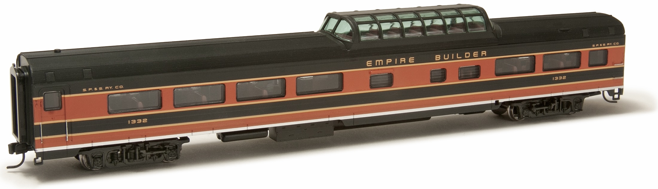RSM- GN Empire Builder Dome Coach Pair – Lowell Smith Signature Series